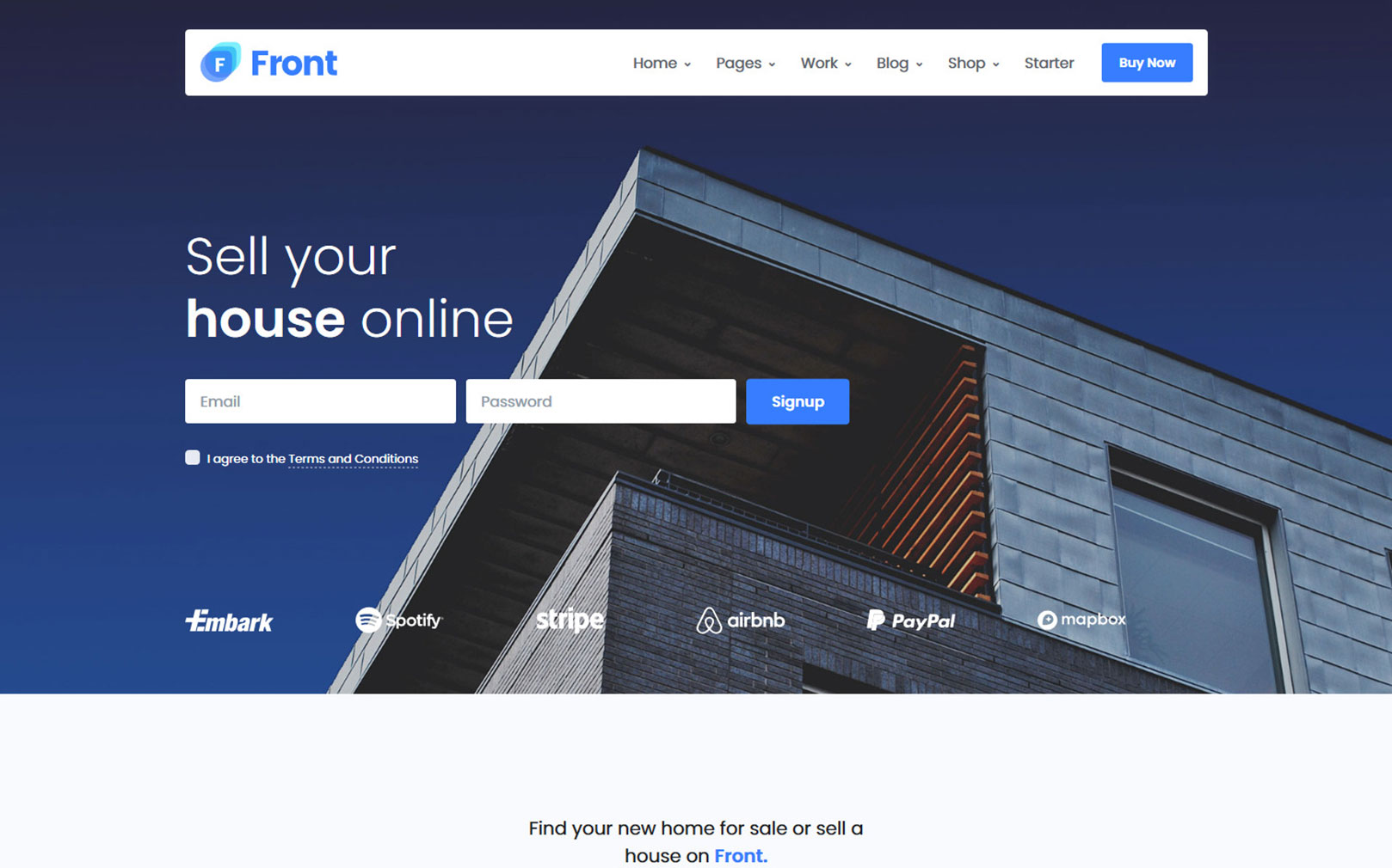 App SaaS | Front - Responsive Website Template