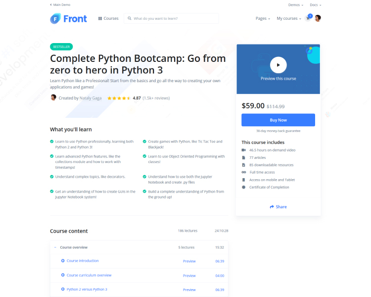 Home Page | Front - Responsive Website Template