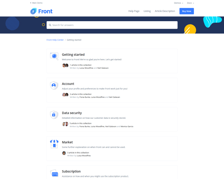 Home Page | Front - Responsive Website Template