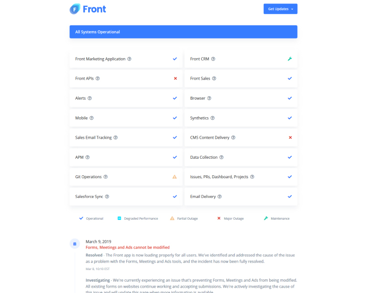 Portfolio - Snippets | Front - Responsive Website Template