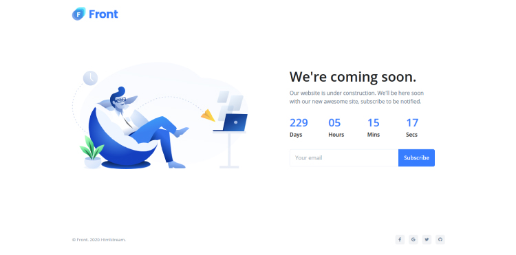Portfolio - Snippets | Front - Responsive Website Template