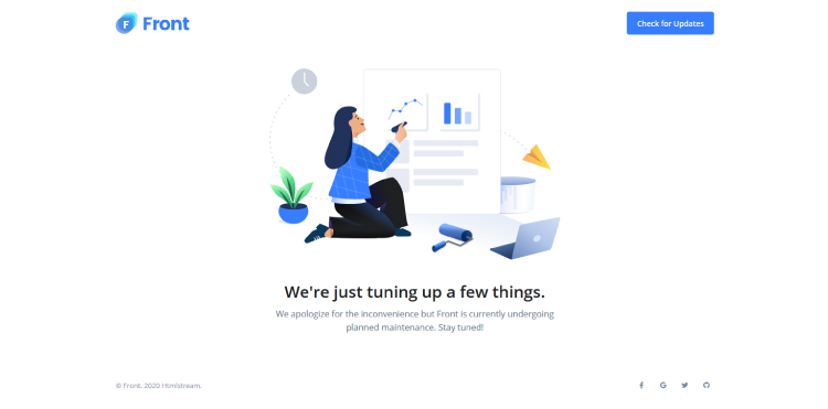 Portfolio - Snippets | Front - Responsive Website Template