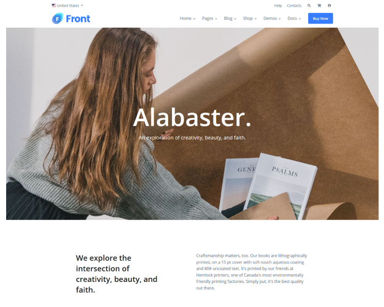 Portfolio - Snippets | Front - Responsive Website Template