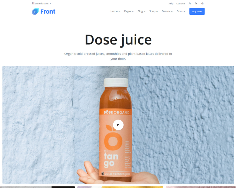 Portfolio - Snippets | Front - Responsive Website Template