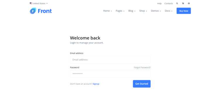 Portfolio - Snippets | Front - Responsive Website Template