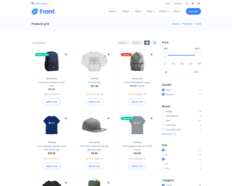 Portfolio - Snippets | Front - Responsive Website Template